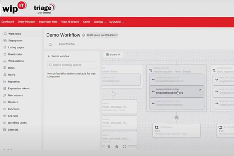 WipIT: Low-Code Logistics Workflow Platform | Triage Partners